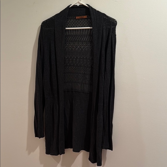 Belldini | Sweaters | Belldini Black Cardigan Sweater Openfront Knit ...